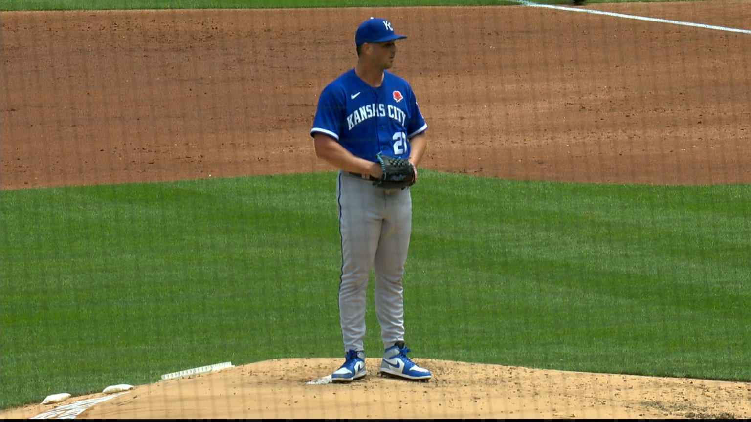 Mike Mayers pitches six-plus near-perfect innings | 05/29/2023 | Kansas ...