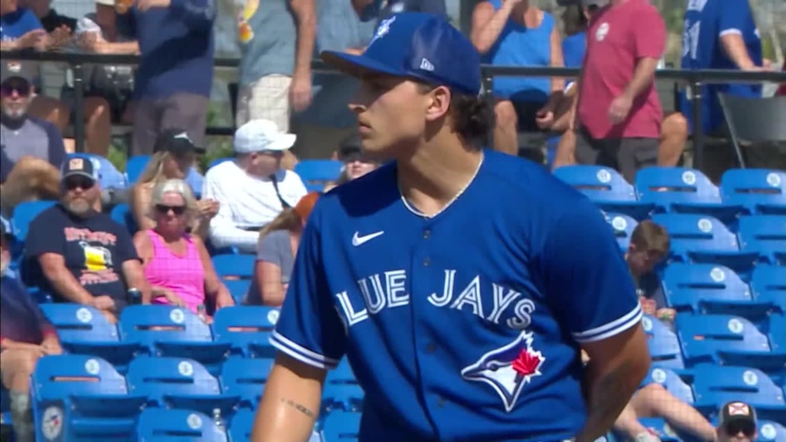 Ricky Tiedemann strikes out two in a strong inning | 02/28/2023 | Toronto Blue Jays