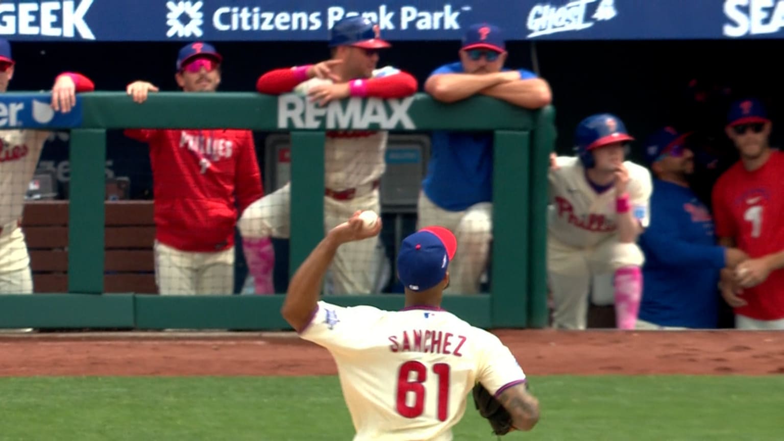 Cristopher Sánchez's first K of the game | 05/10/2026 | Philadelphia ...