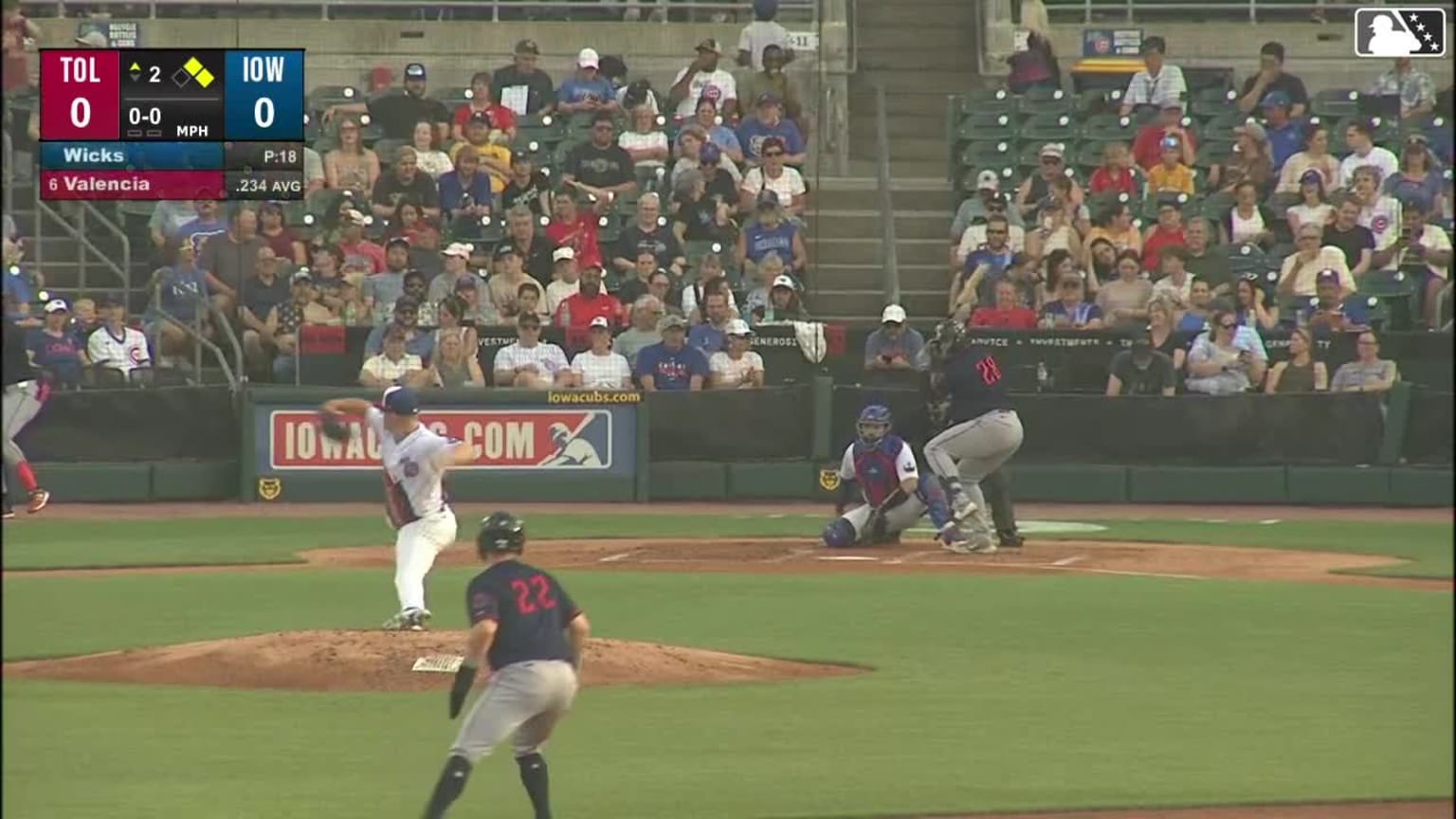 Jordan Wicks In play, run(s) to Eduardo Valencia | 06/05/2026 | MLB.com