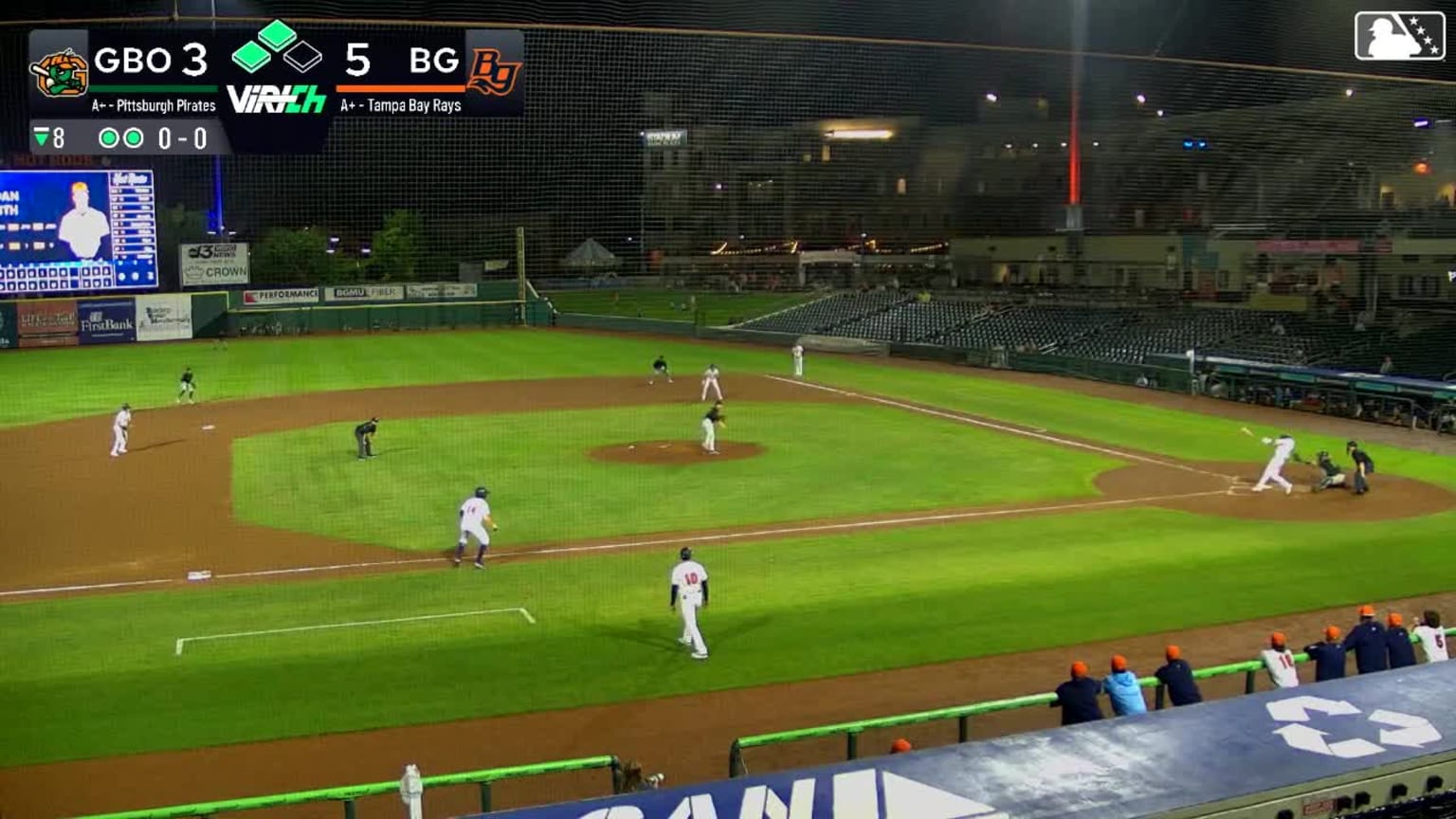 Aidan Smith's three-run double | 04/26/2025 | Tampa Bay Rays