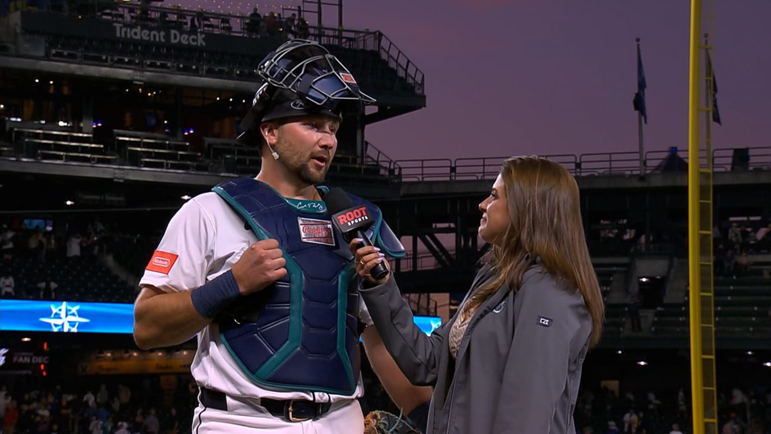 Cal Raleigh on his homer in 1-0 win over the Brewers | 07/22/2025 | MLB.com