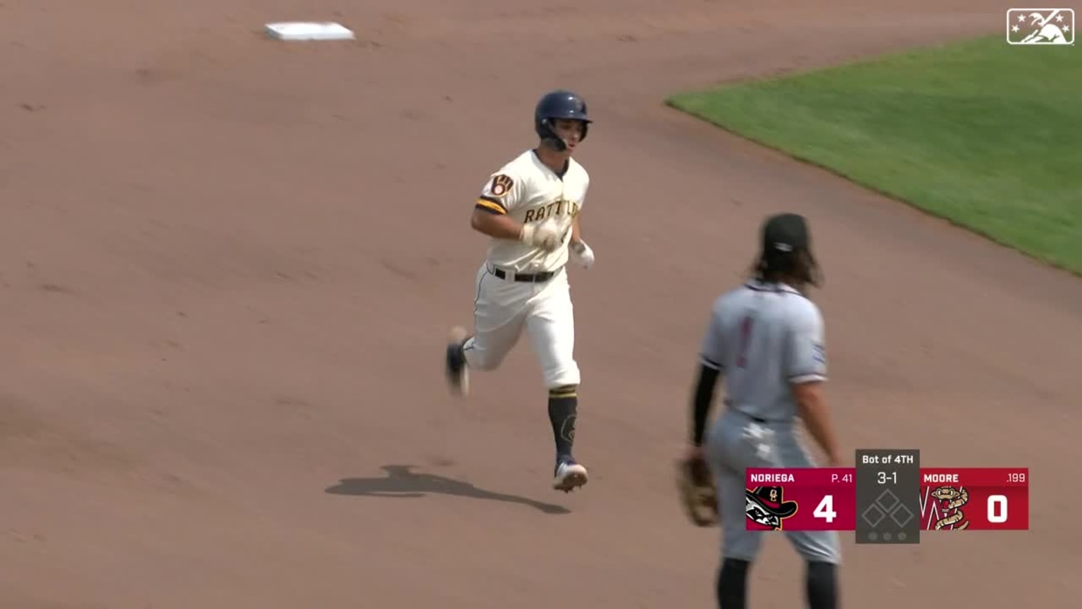 Moore clubs a solo home run for High-A Wisconsin | 05/21/2023 | MLB.com