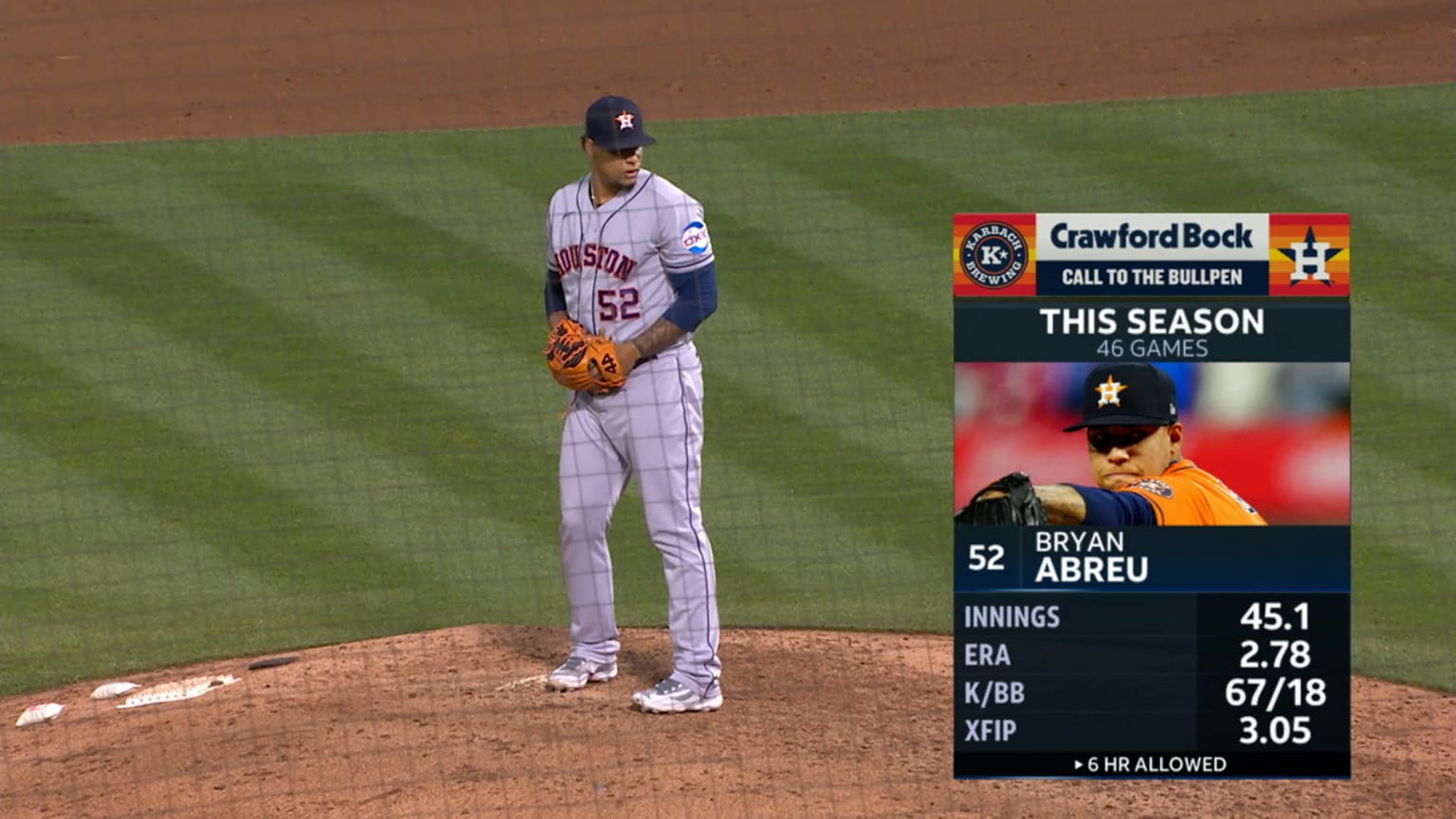 Bryan Abreu strikes out Bleday and Diaz to escape jam | 07/20/2023 ...