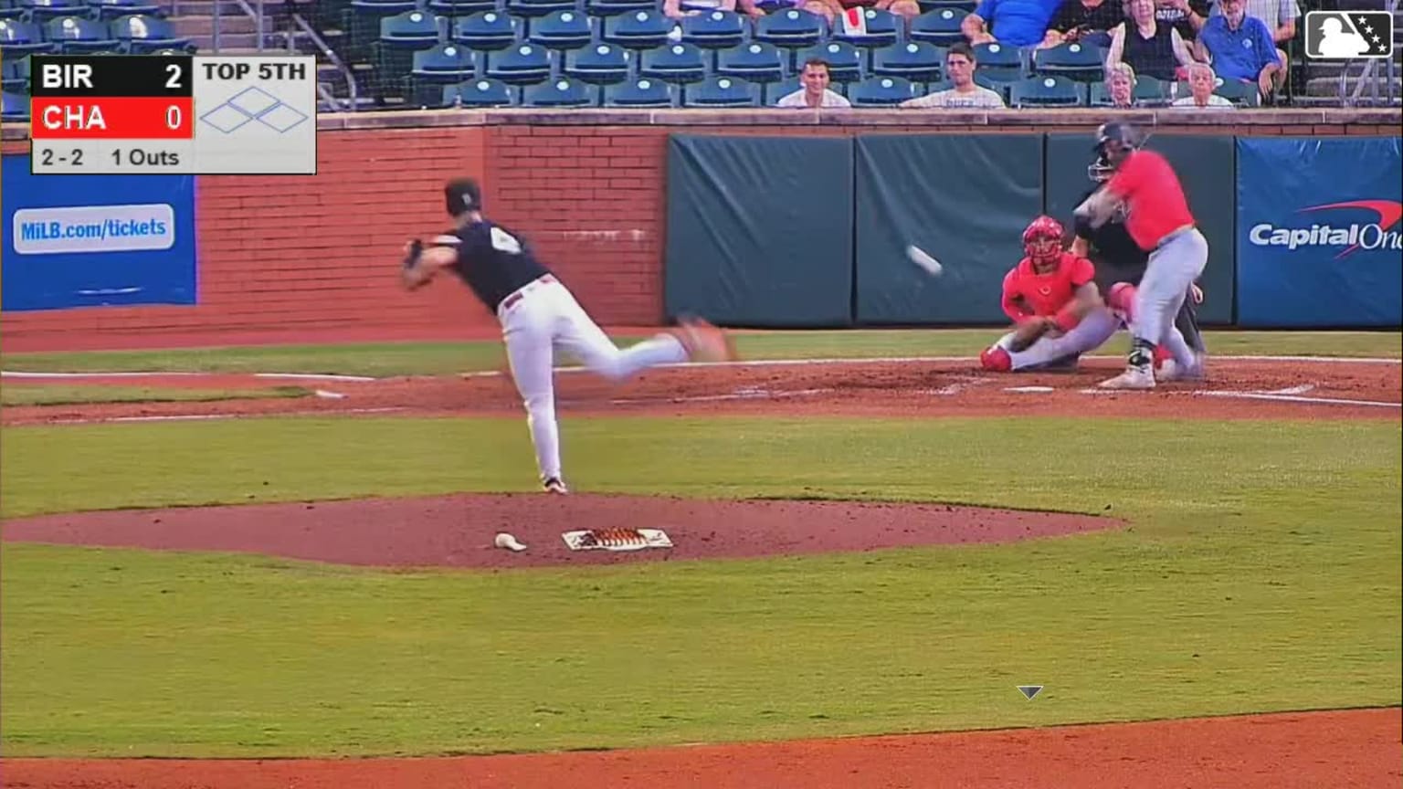 Chase Petty's fifth strikeout | 08/28/2024 | Cincinnati Reds