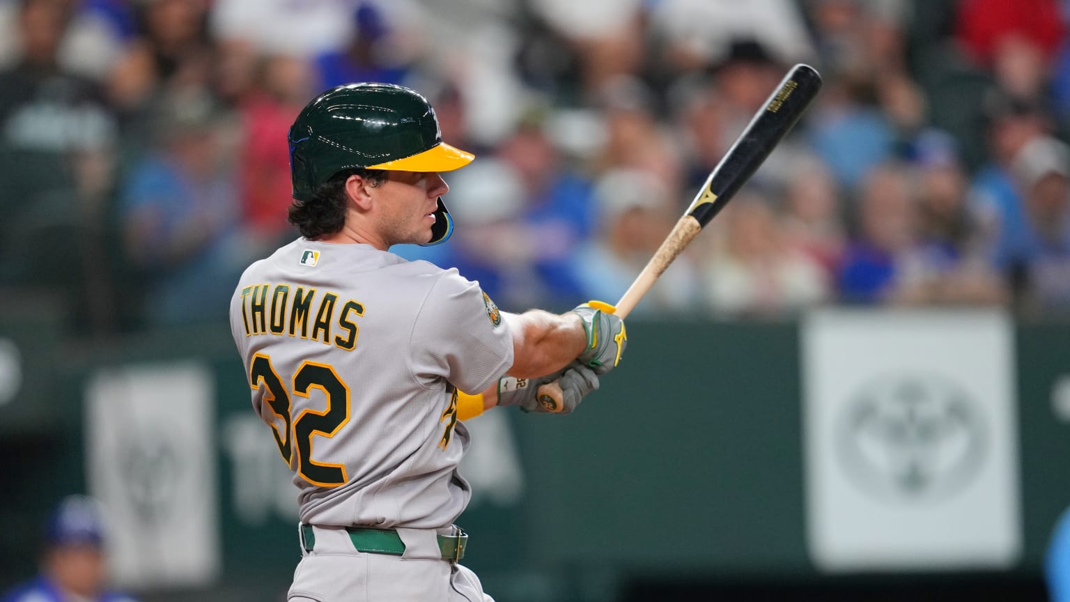 Colby Thomas' RBI single | 04/25/2026 | Athletics