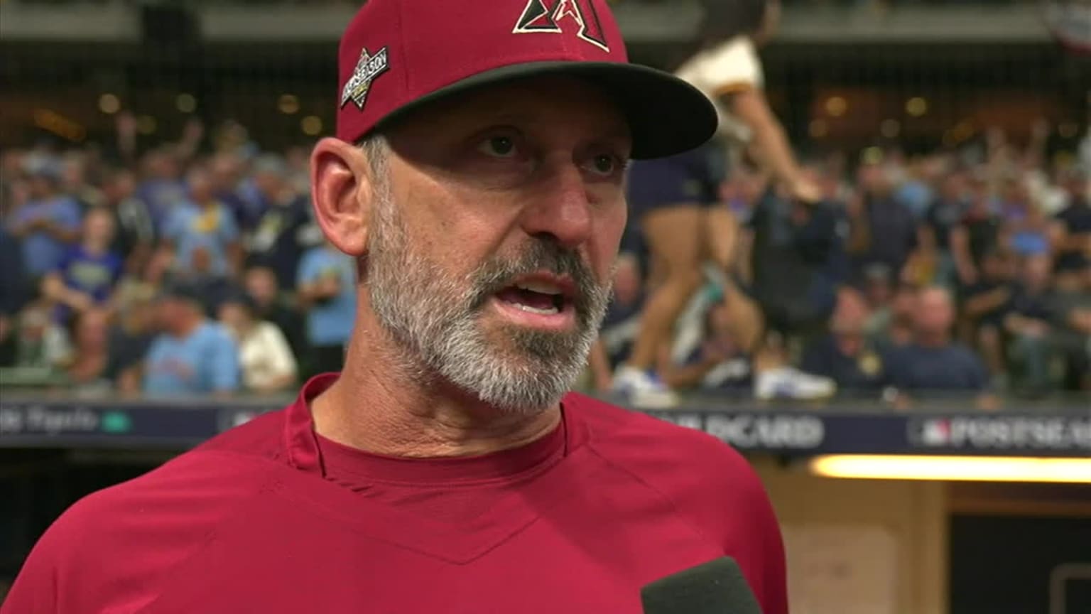 Lovullo talks Moreno's injury, Gallen's pitch count | 10/04/2023 ...