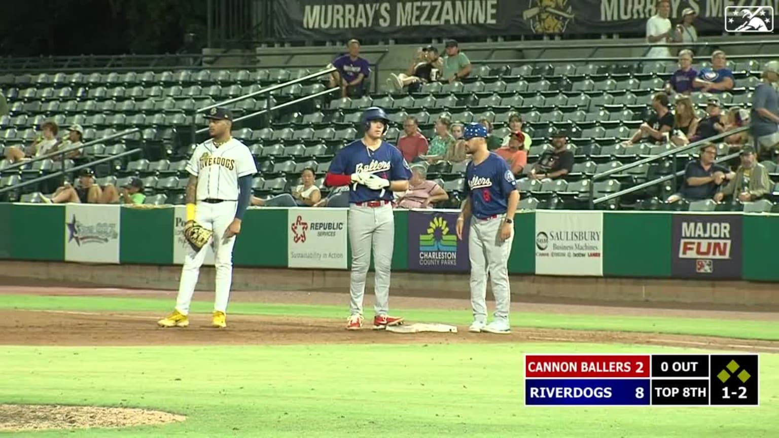 Jacob Gonzalez records first hit for Kannapolis | 08/02/2023 | MLB.com