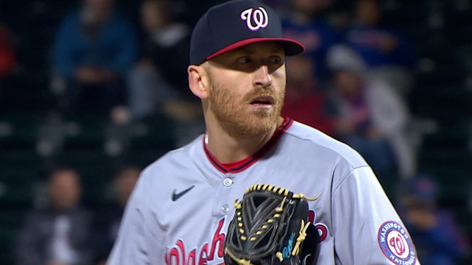 Reed Garrett poncha a James McCann en el 1ro | 04/10/2022 | Los Mets de ...