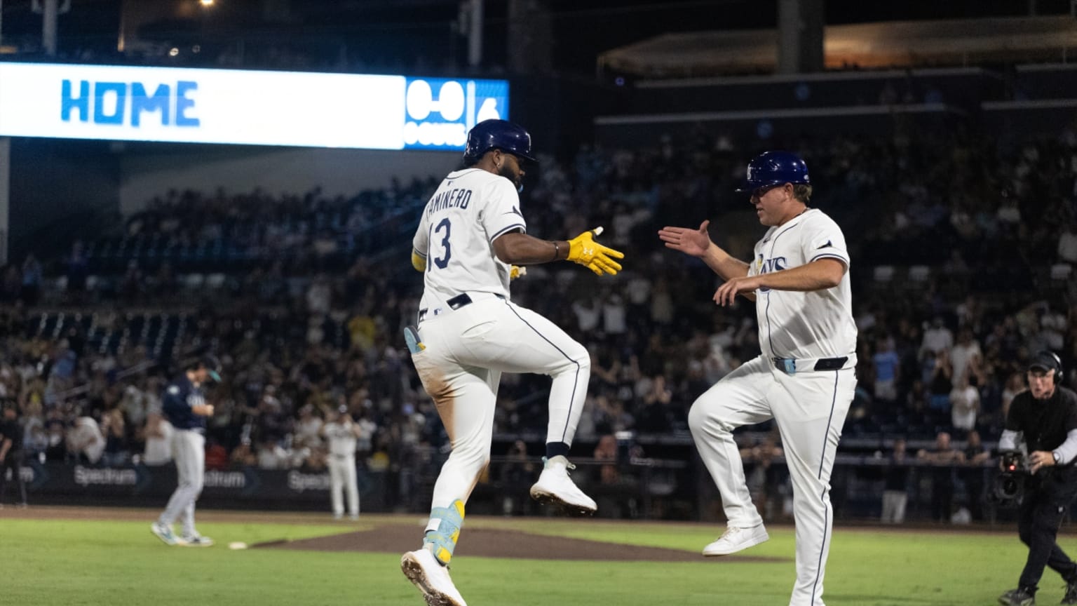 Jonrón Nro. 40 de Junior Caminero | 02/09/2025 | Los Guardians de Cleveland