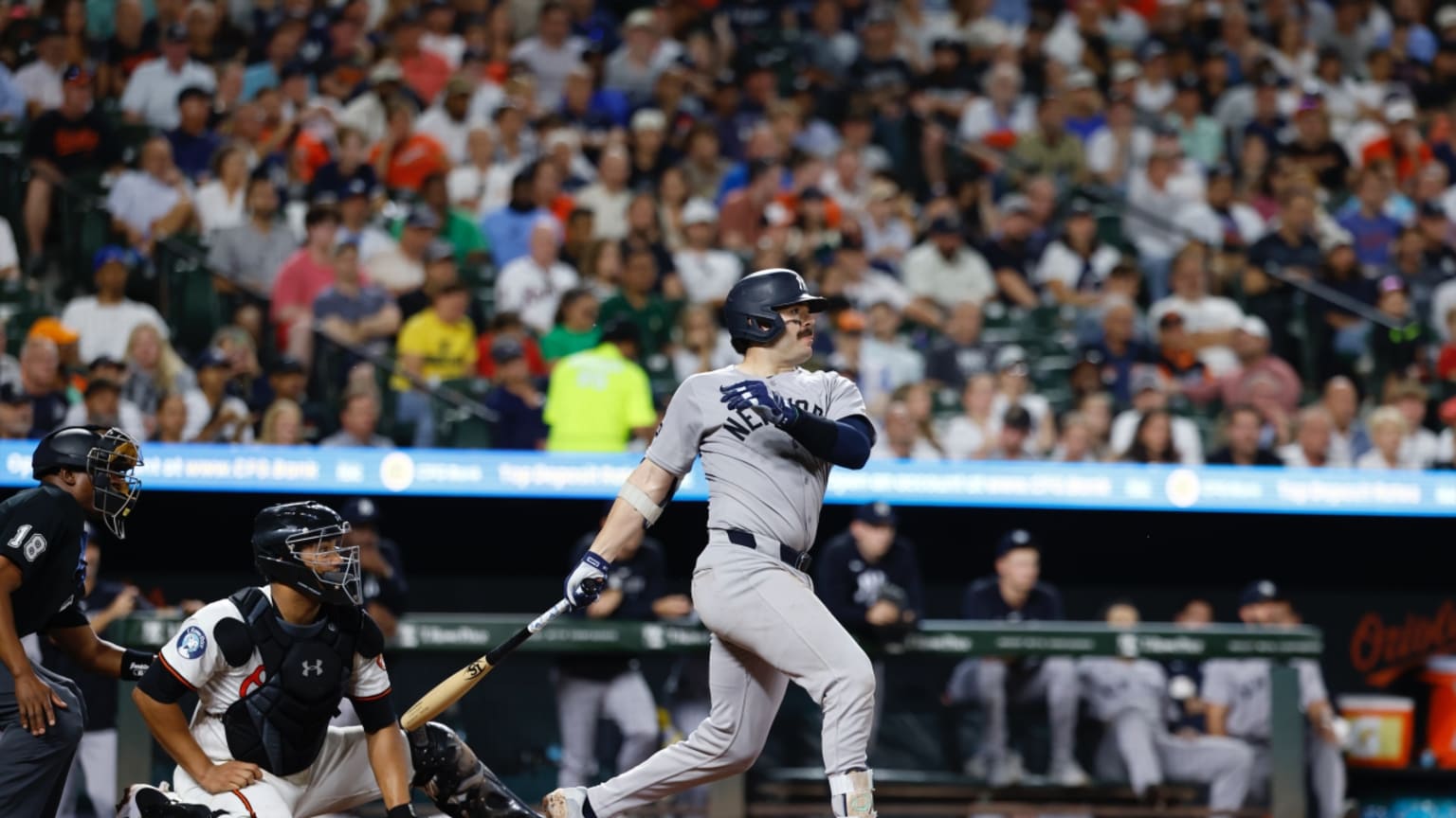 Austin Wells' RBI single | 09/18/2025 | New York Yankees