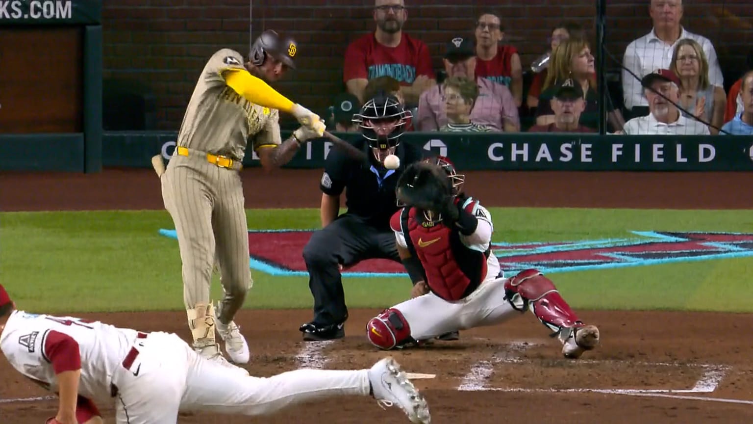 Jackson Merrill hits an RBI double | 05/03/2024 | San Diego Padres