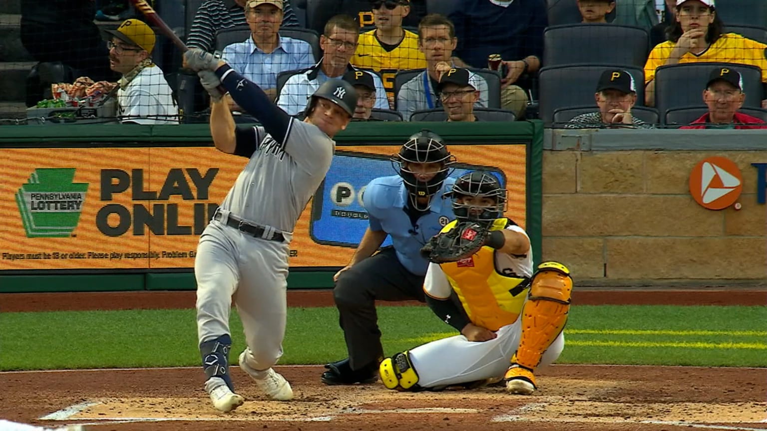 Ben Rortvedt grounds an RBI single to right | 09/15/2023 | Tampa Bay Rays