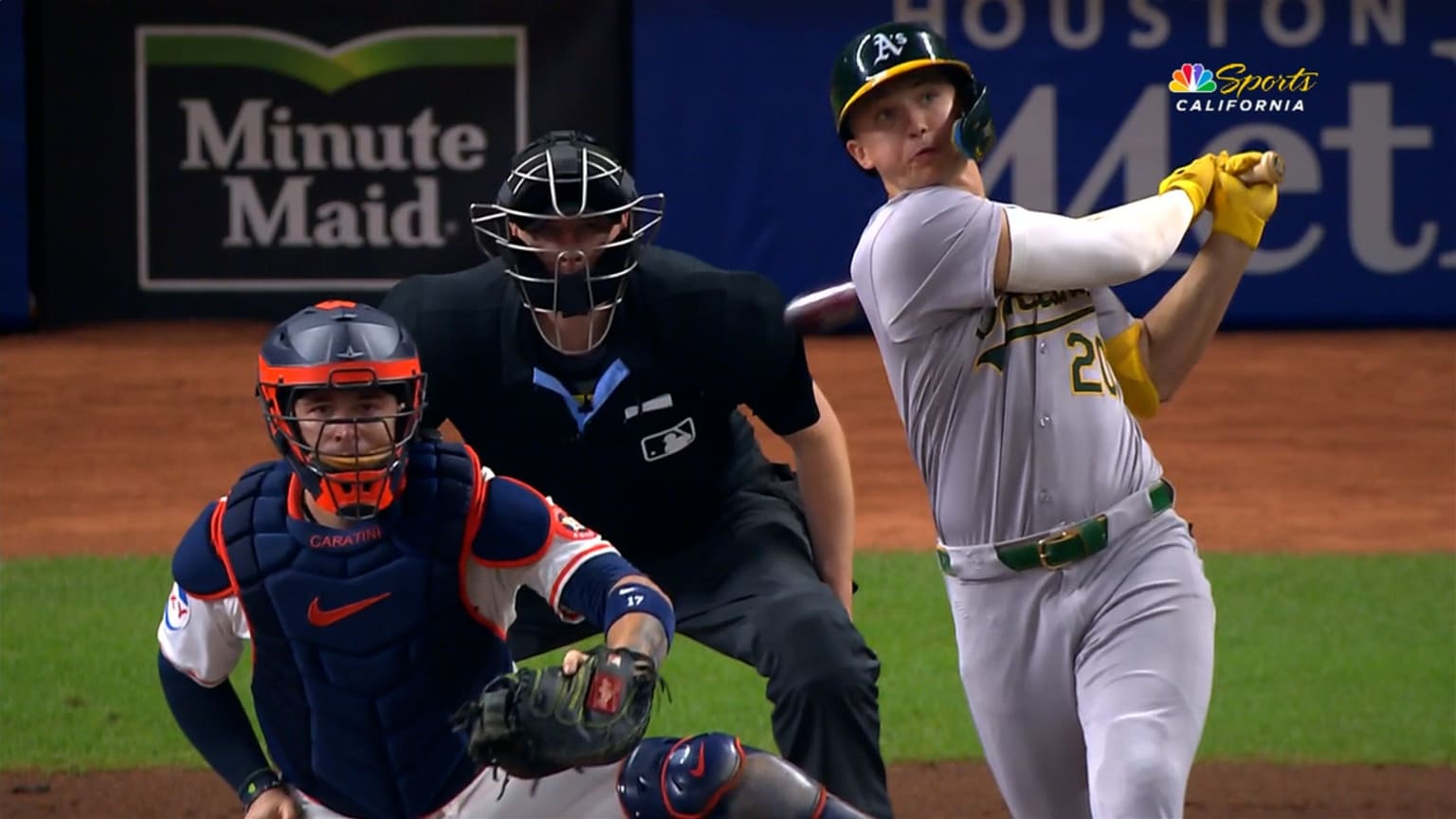 Zack Gelof pega HR solitario en la 2da | 10/09/2024 | Los Atléticos