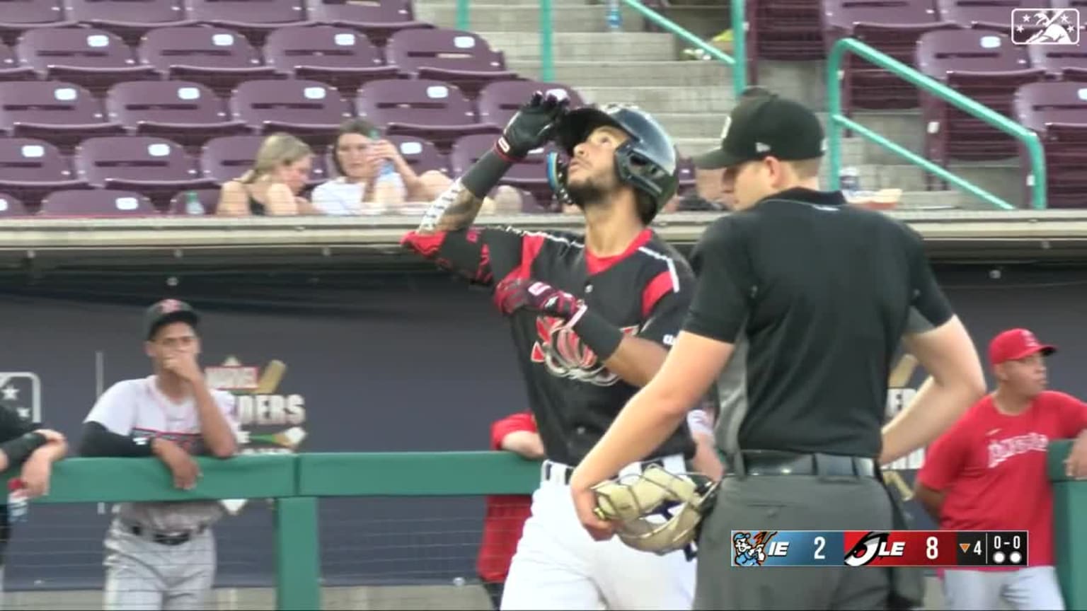 Samuel Zavala crushes a two-run homer to right field | 08/18/2023 | San ...