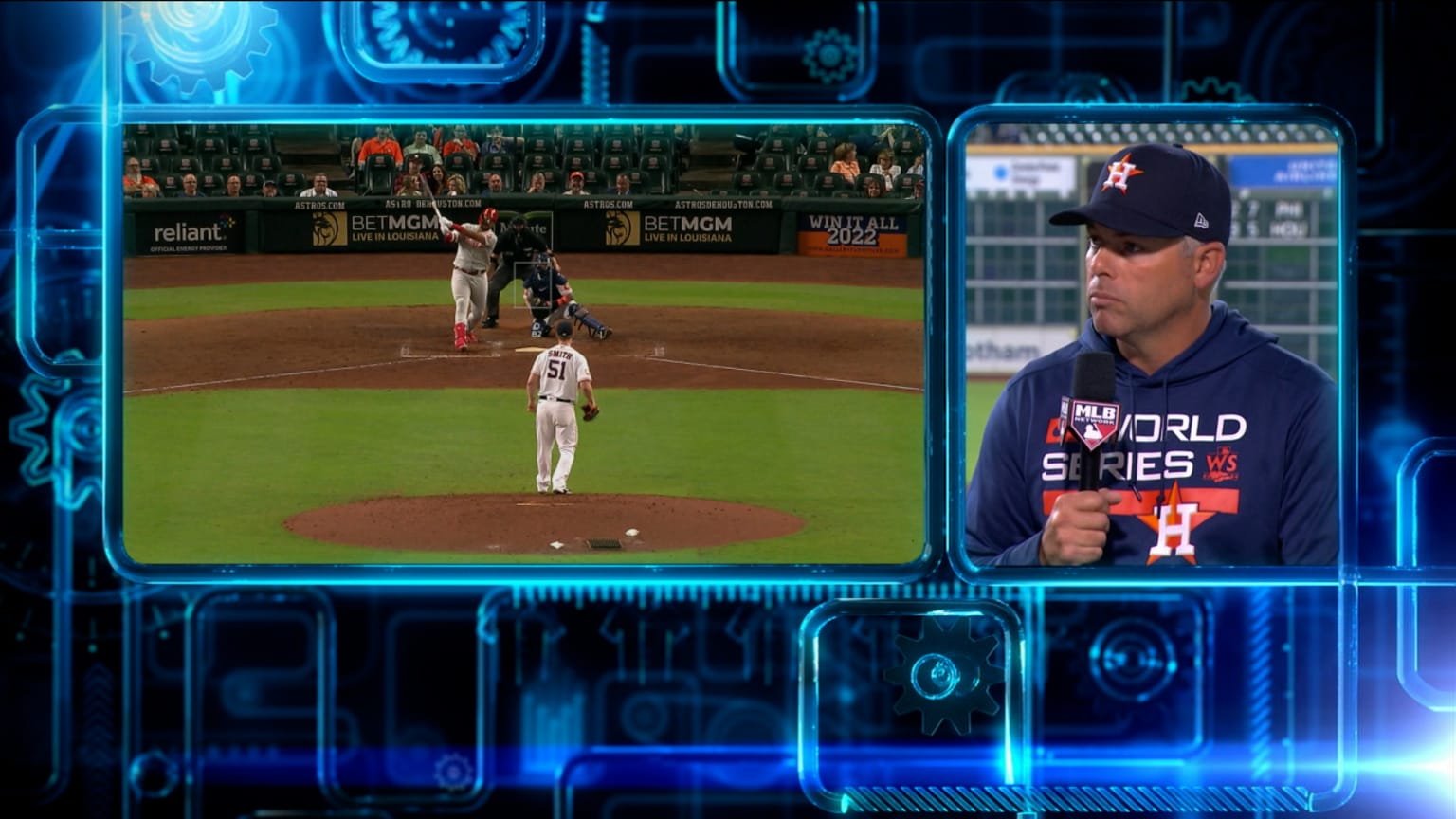 Astros' pitching coach Josh Miller joins MLB Now | 10/28/2022 | Seattle ...