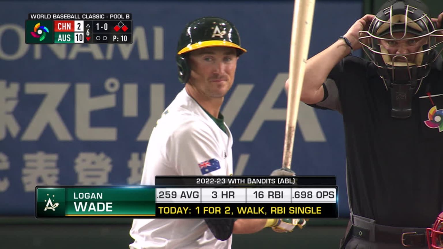 Logan Wade's RBI forceout | 03/10/2023 | MLB.com