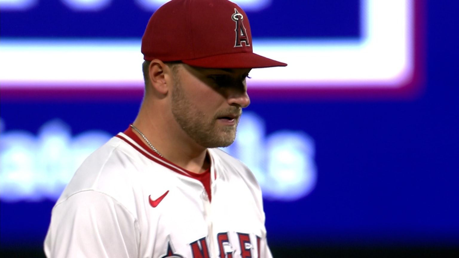 Reid Detmers strikes out James McCann | 04/22/2024 | Los Angeles Angels