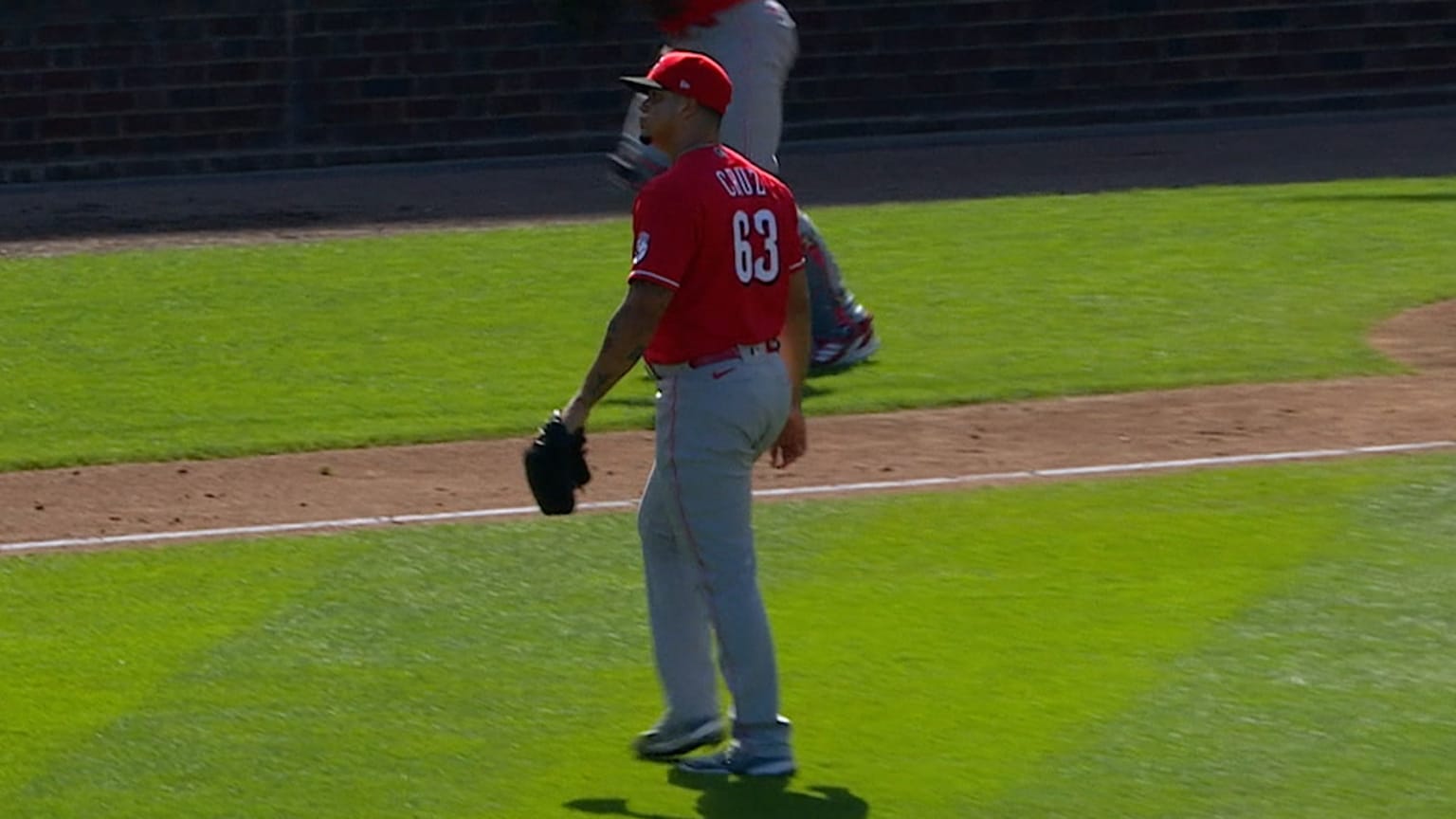 Fernando Cruz poncha a Zach McKinstry en el 1ro | 02/10/2022 | Los Reds ...