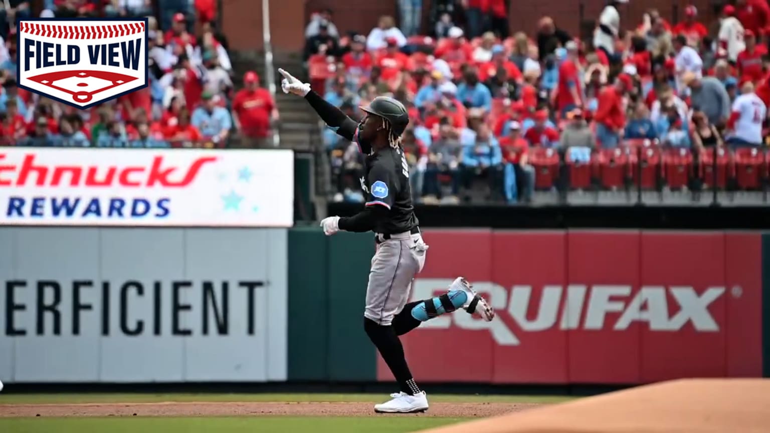 Field View: Nick Gordon's three-run home run | 04/07/2024 | Miami Marlins