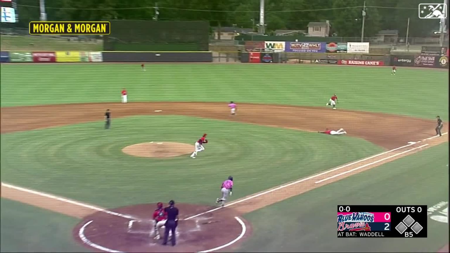Drew Lugbauer makes a nice run-saving stop in the 5th | 07/29/2023 ...