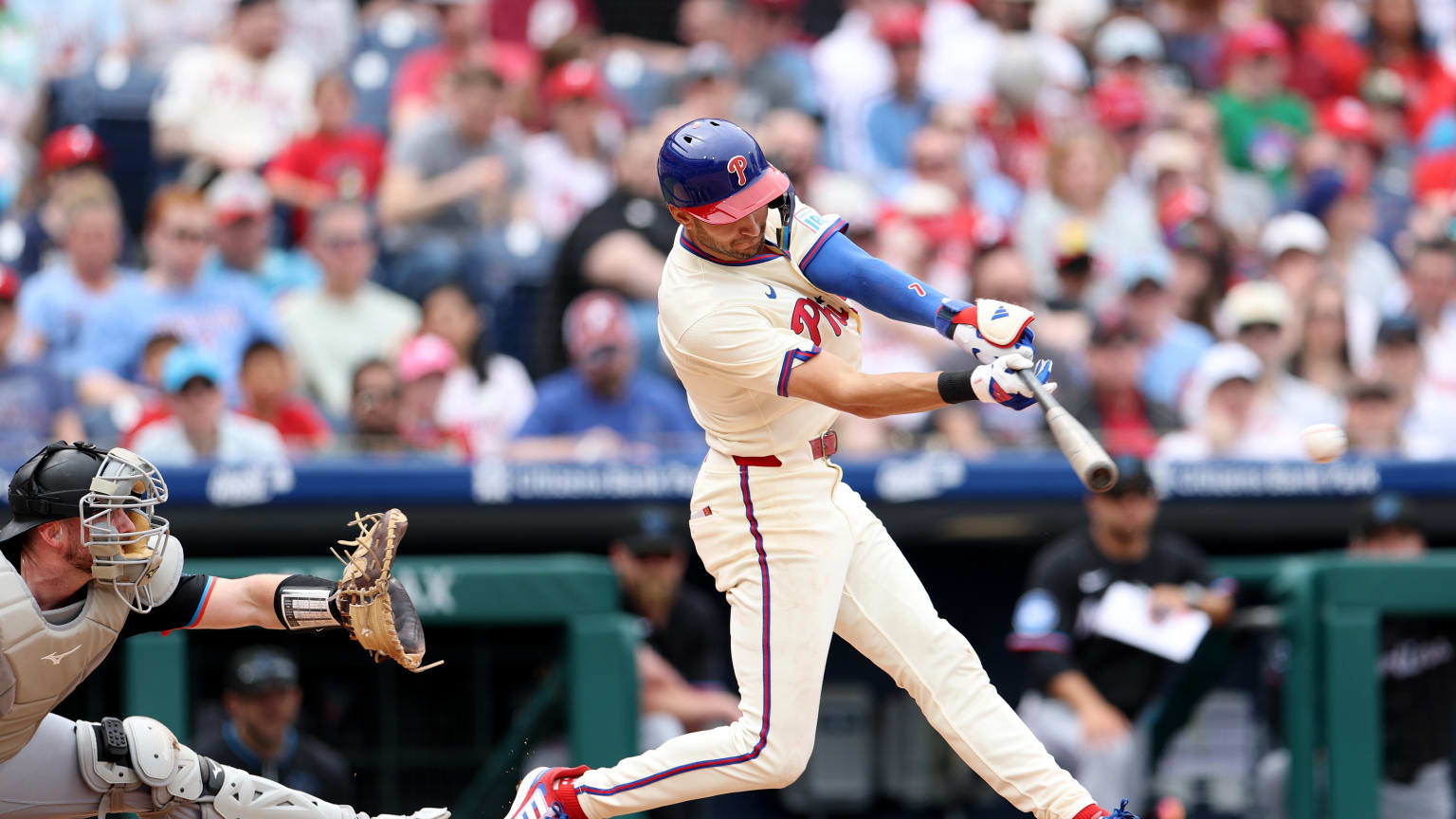 Trea Turner's RBI double | 04/19/2025 | Philadelphia Phillies
