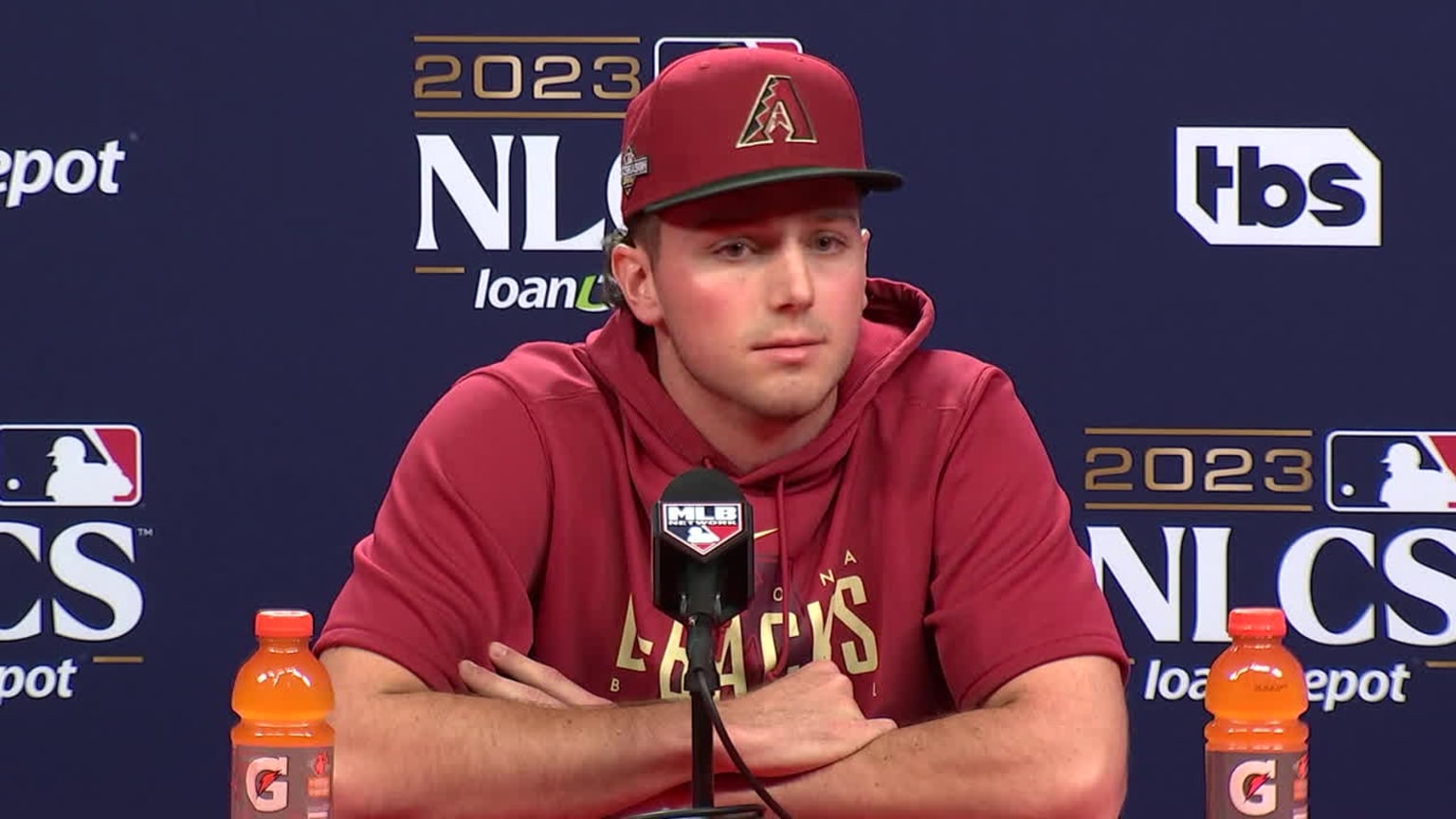 Brandon Pfaadt talks pitching in Game 7 | 10/23/2023 | Arizona Diamondbacks