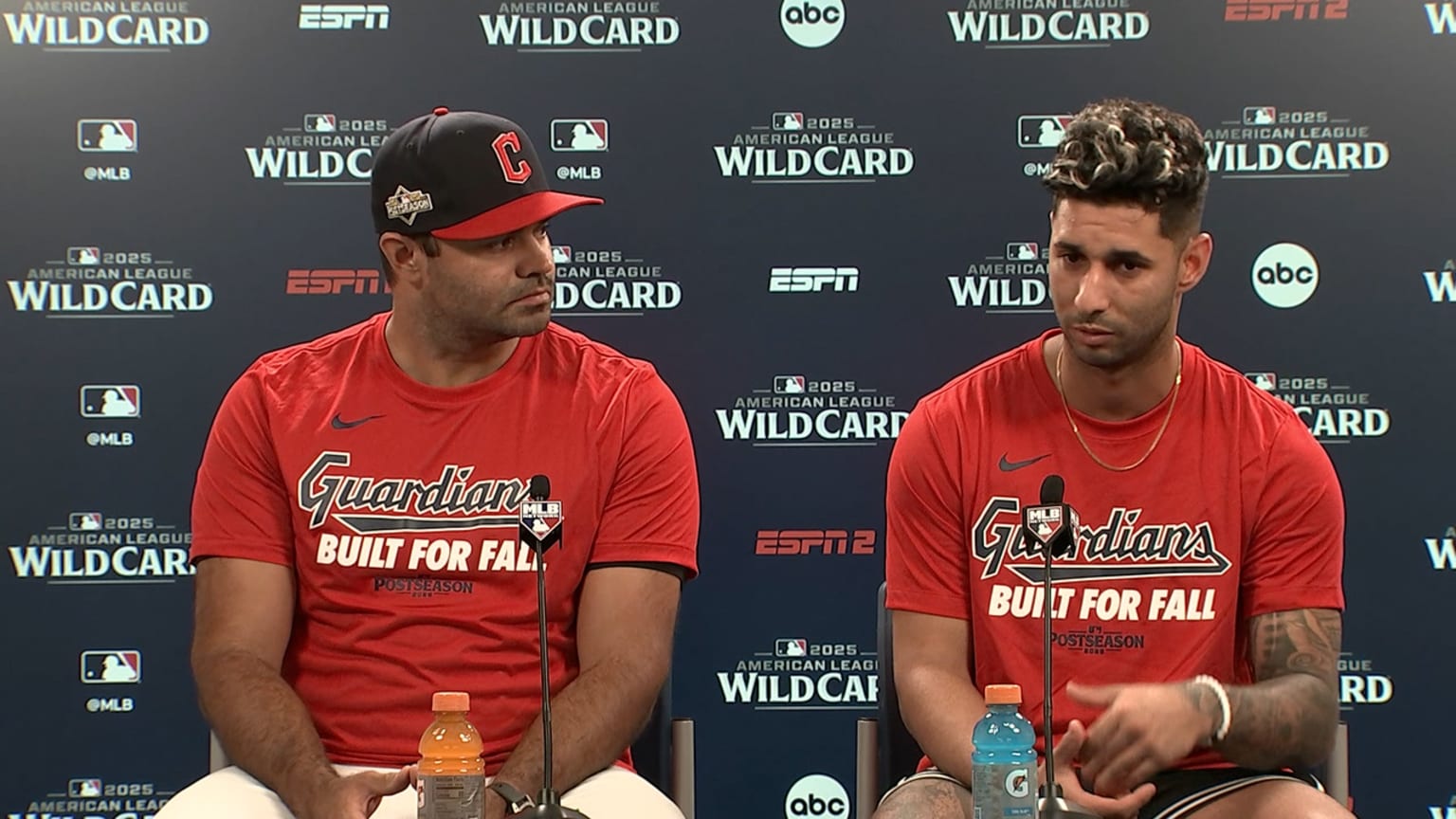 Brayan Rocchio talks facing the Tigers, Wild Card | 29/09/2025 ...