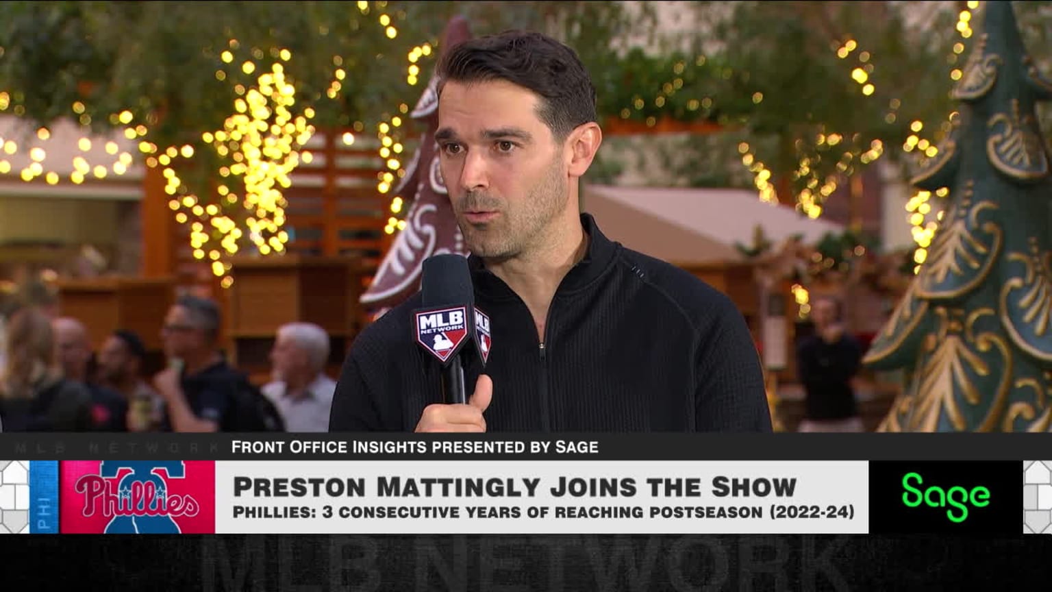 Preston Mattingly talks Phillies bullpen and more | 12/10/2024 | MLB.com