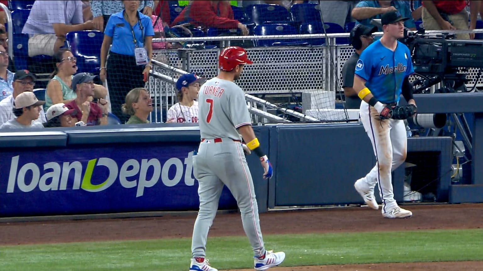 Runner stays on first base after review | 09/07/2025 | Philadelphia ...