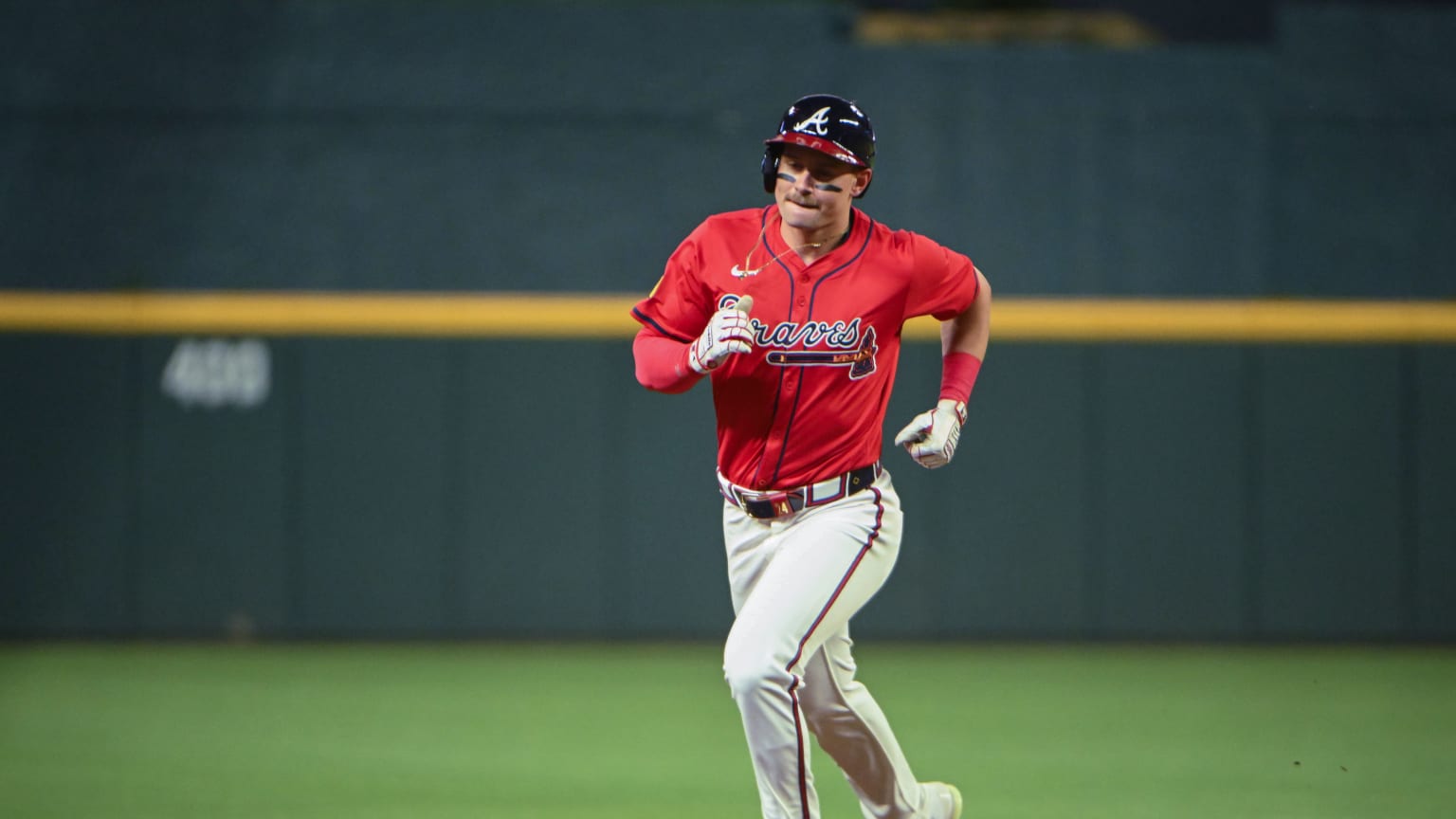 Jarred Kelenic's solo home run (2) | 04/18/2025 | Atlanta Braves
