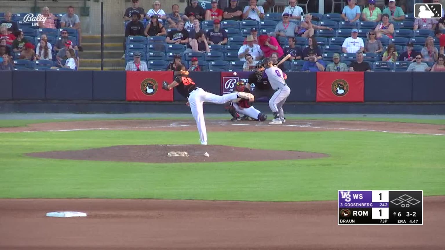 Lucas Braun's sixth strikeout | 06/08/2024 | Atlanta Braves