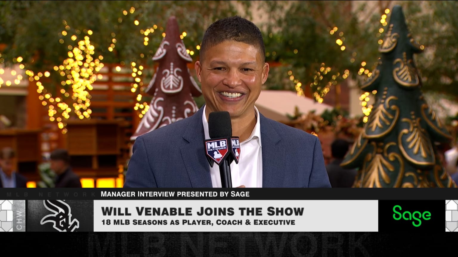 Will Venable on taking the White Sox job, more | 12/10/2024 | Chicago ...