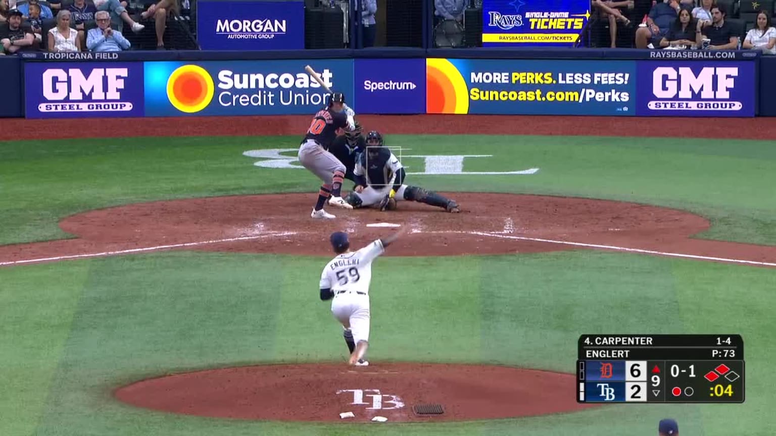 Mason Englert In play, run(s) to Kerry Carpenter | 06/03/2026 | MLB.com