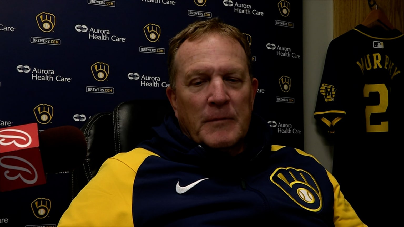 Pat Murphy on the Brewers' loss, Colin Rea's outing | 09/11/2024 ...