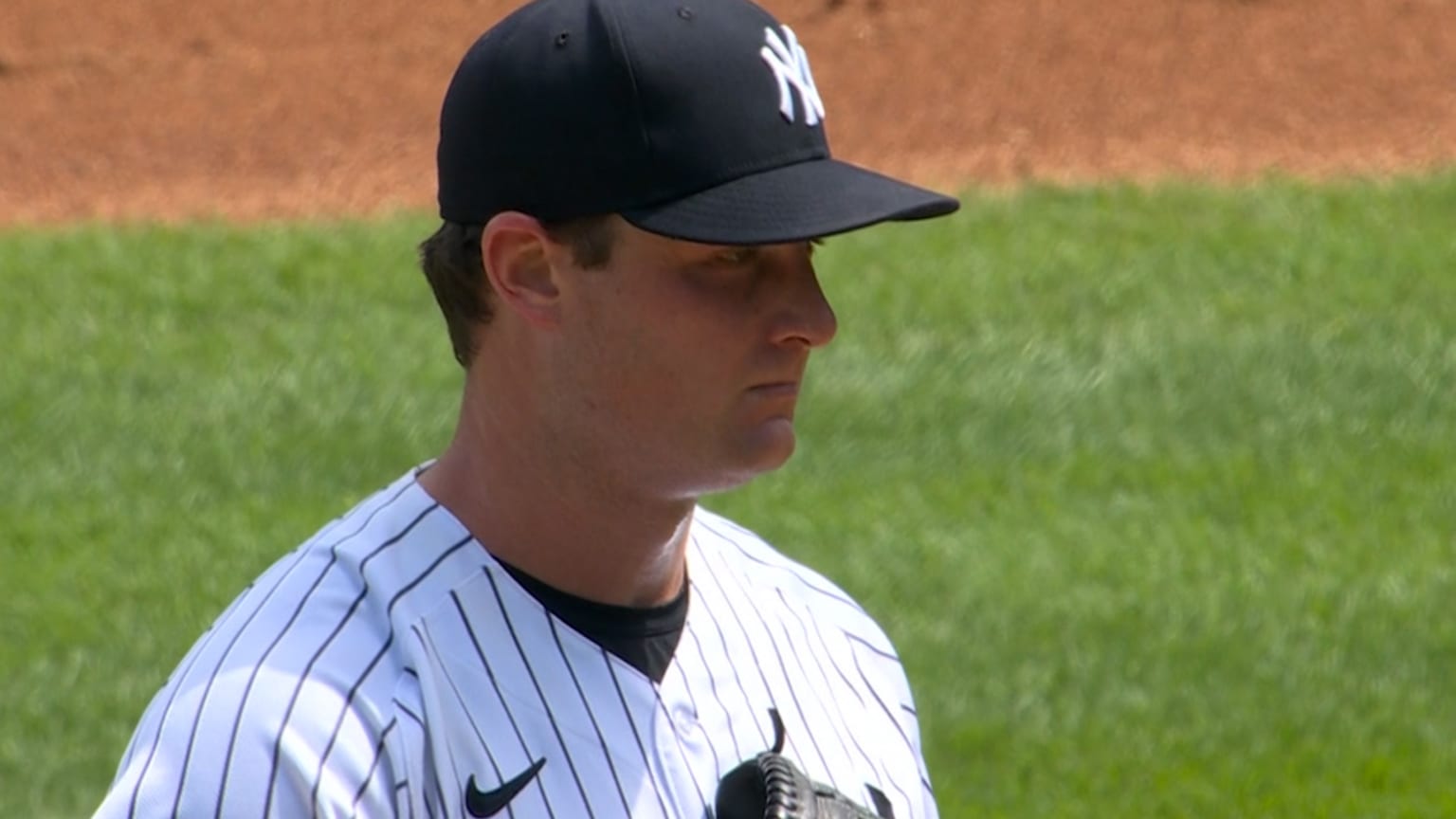 Gerrit Cole strikes out Jarren Duran in the 3rd | 08/19/2023 | New York ...