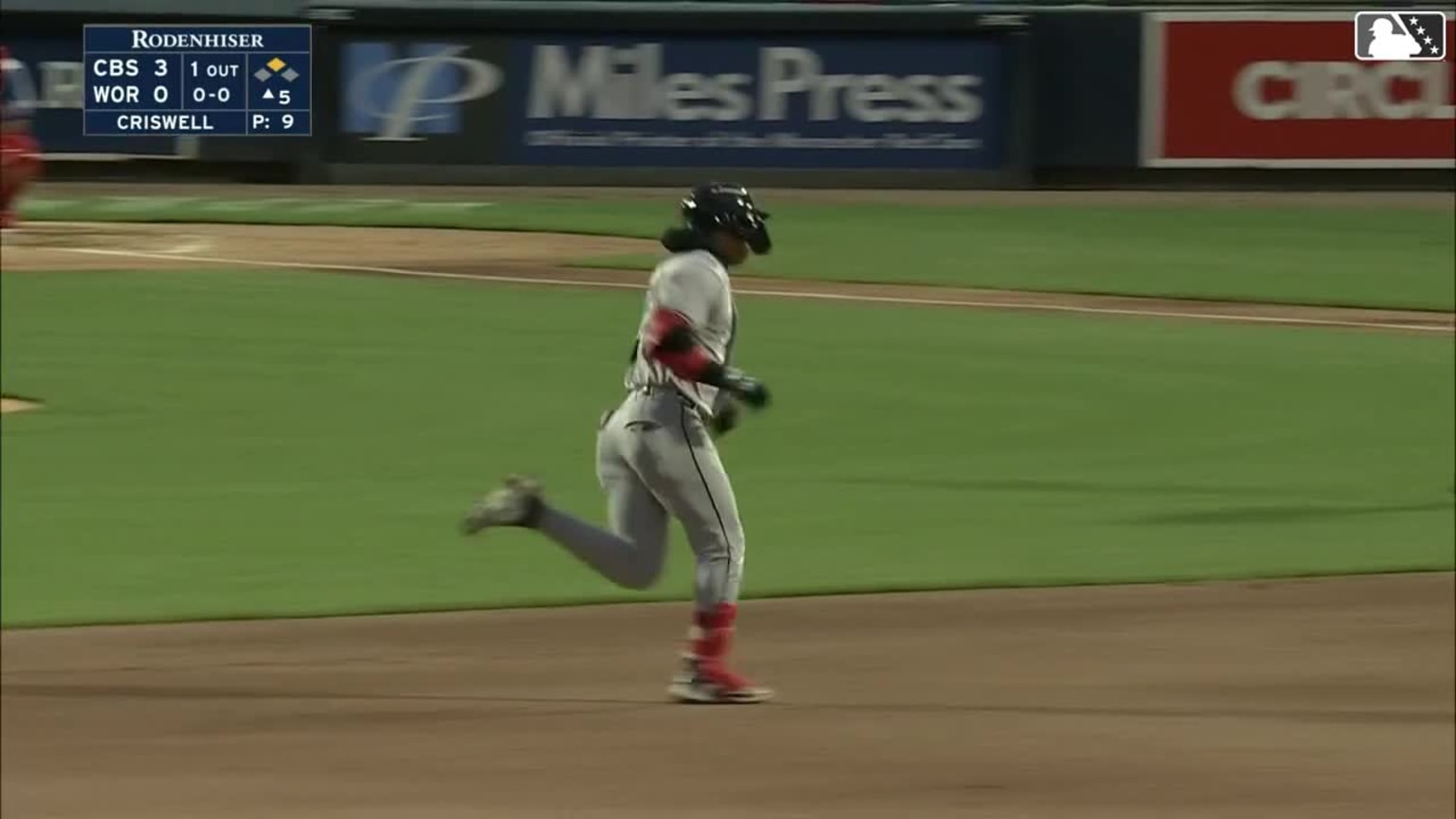 Juan Brito's two-run homer | 04/11/2025 | Cleveland Guardians