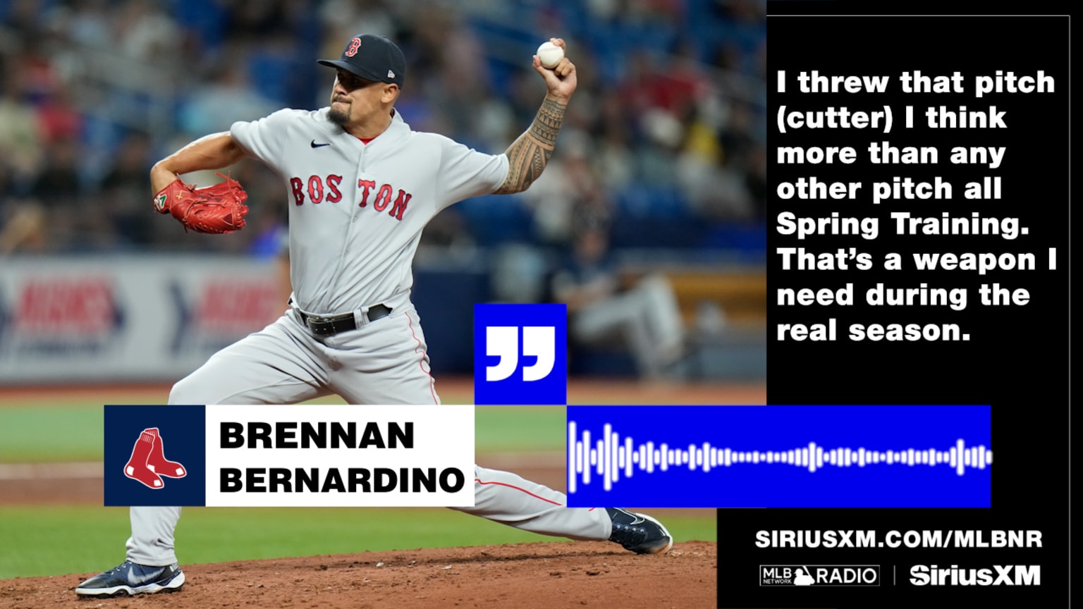 Brennan Bernardino on using his cutter pitch | 06/03/2024 | Boston Red Sox