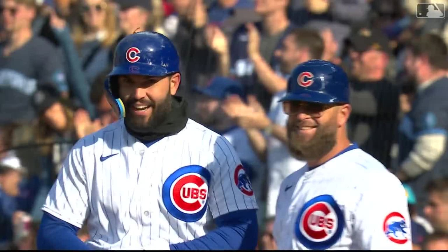 Eric Hosmer hits a two-run single in the 6th inning | 04/08/2023 | Chicago Cubs