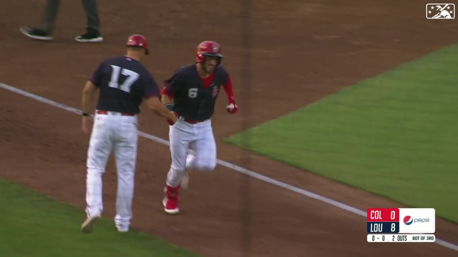 Michael Siani rockets a three run homer to right | 07/22/2023 | St ...