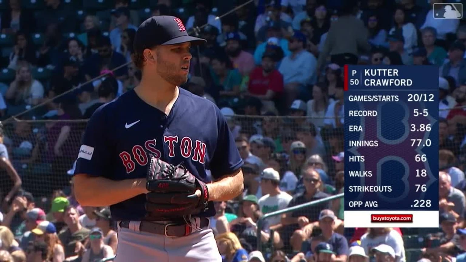 Kutter Crawford strikes out five over five innings | 08/02/2023 | MLB.com