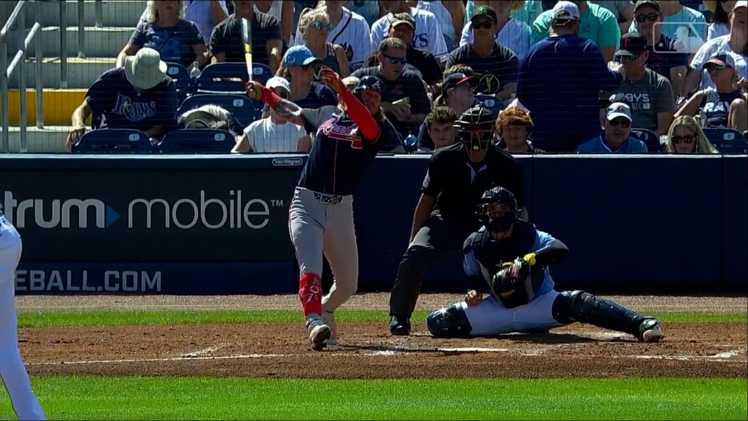 Ben Gamel's two-run double | 02/21/2026 | Atlanta Braves