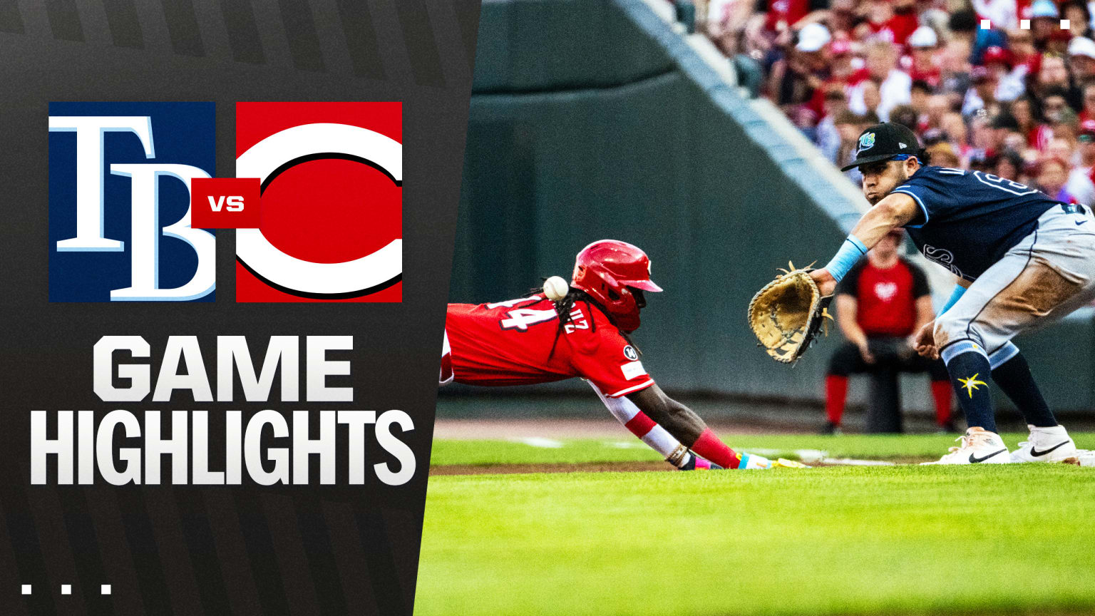 Rays vs. Reds Highlights | 07/26/2025 | Cincinnati Reds