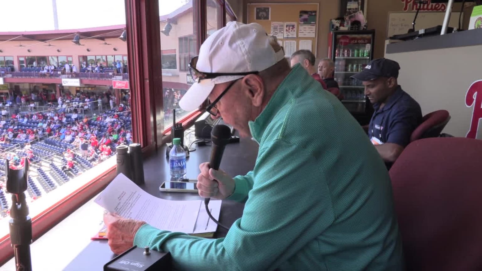 Wheels on being Phils Spring Training PA Announcer | 03/15/2023 ...