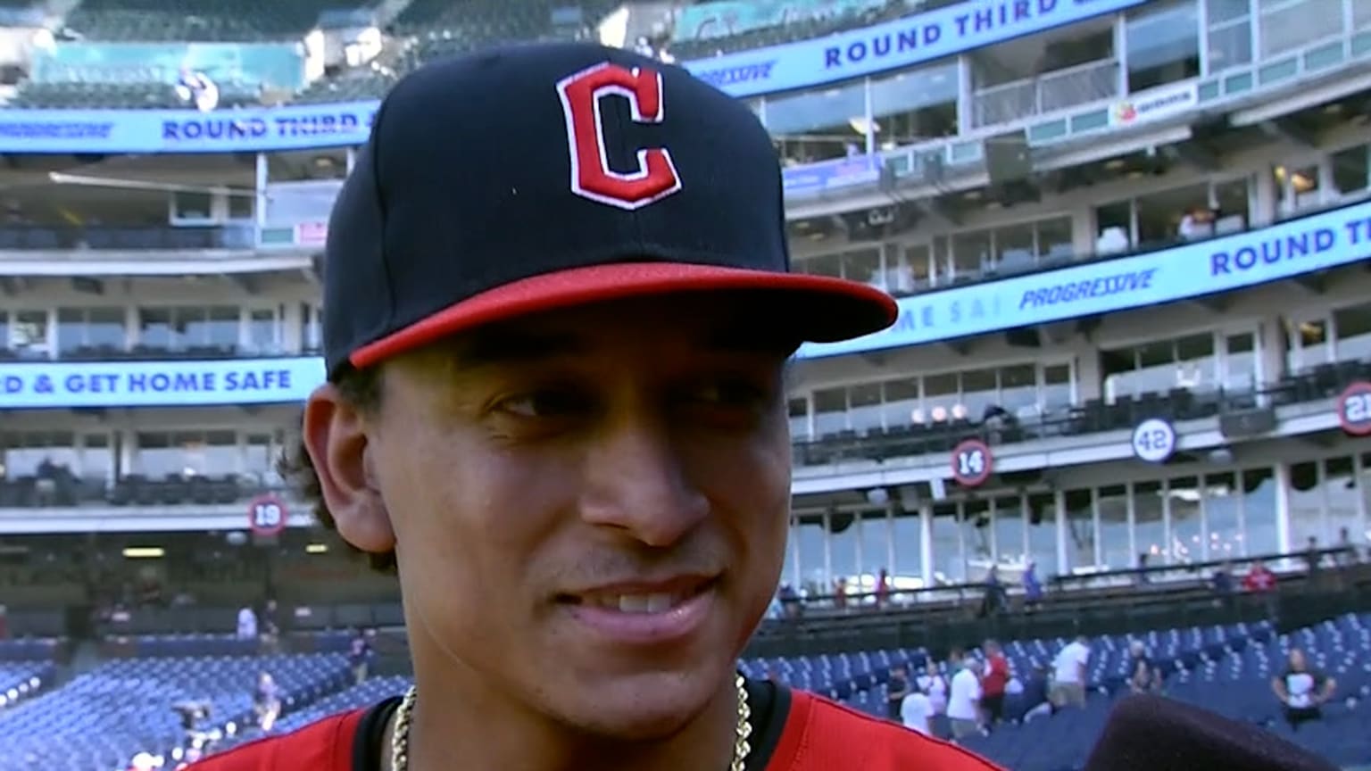 Bo Naylor discusses win, homer against the Royals | 08/28/2024 ...