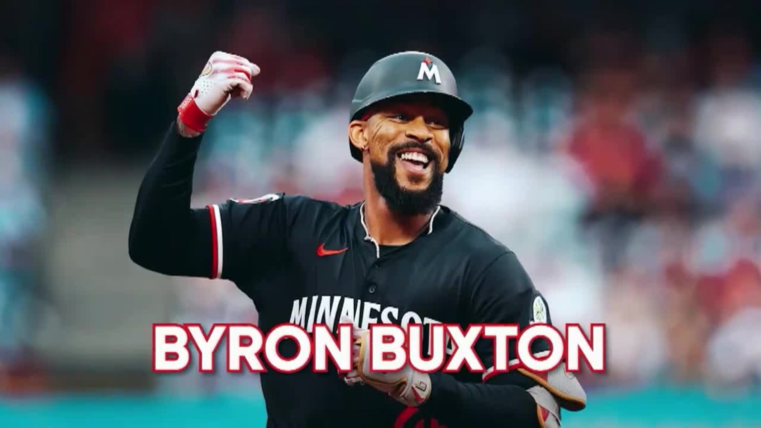Byron Buxton reaches 10 years of service time | 04/05/2026 | Minnesota ...