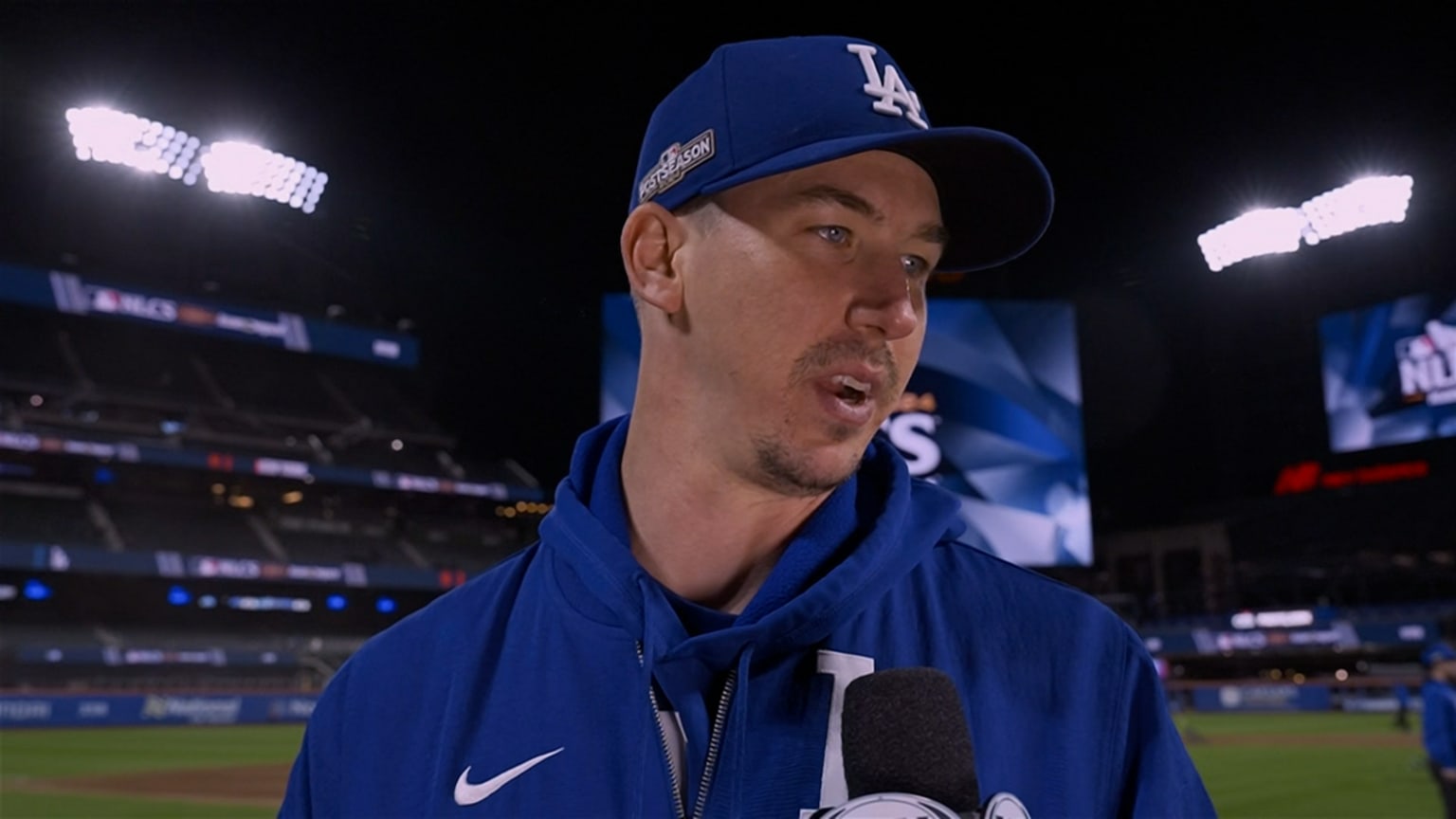 Walker Buehler discusses strong start in Game 3 win | 10/16/2024 | Los ...