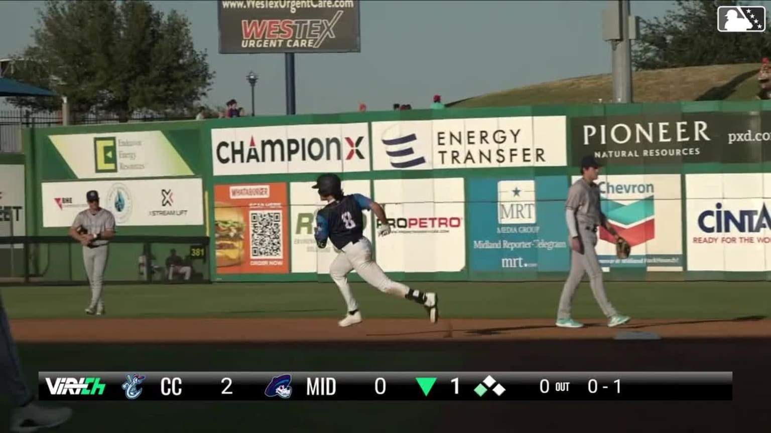 Colby Thomas slugs a three-run homer | 04/27/2024 | MLB.com