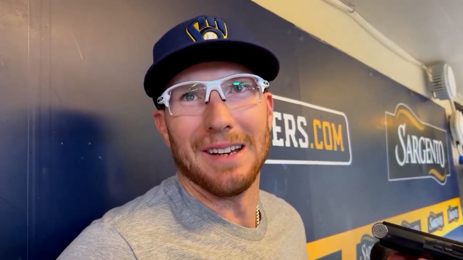 Danny Jansen discusses being traded to the Brewers | 07/29/2025 | Milwaukee Brewers