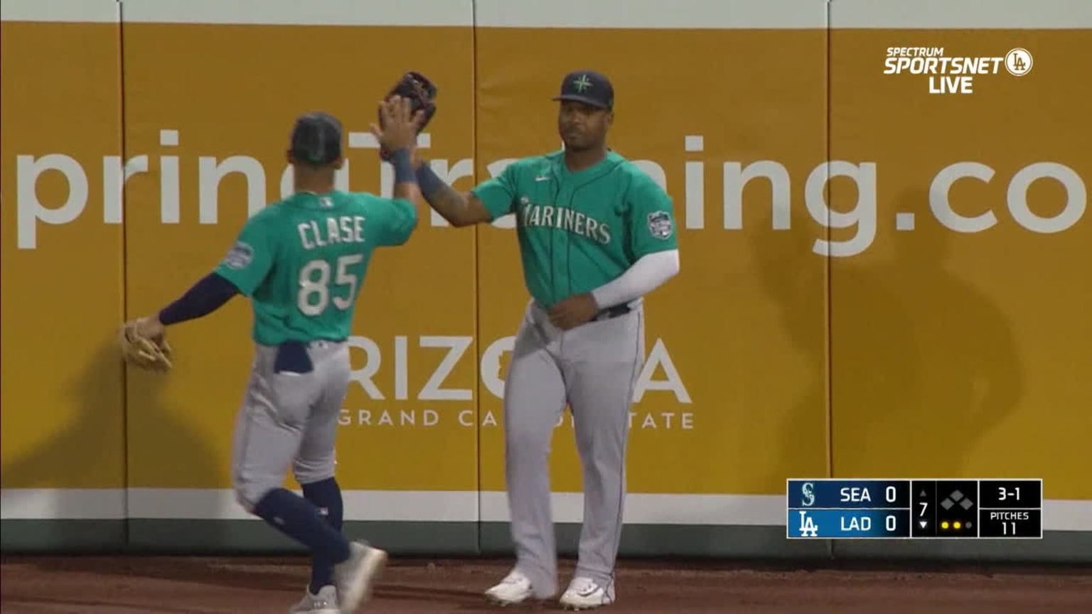 Increíble captura de Alberto Rodríguez | 08/03/2023 | Los Mariners de ...